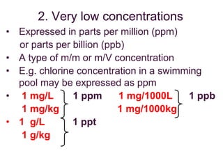 7 concentration part d | PPT