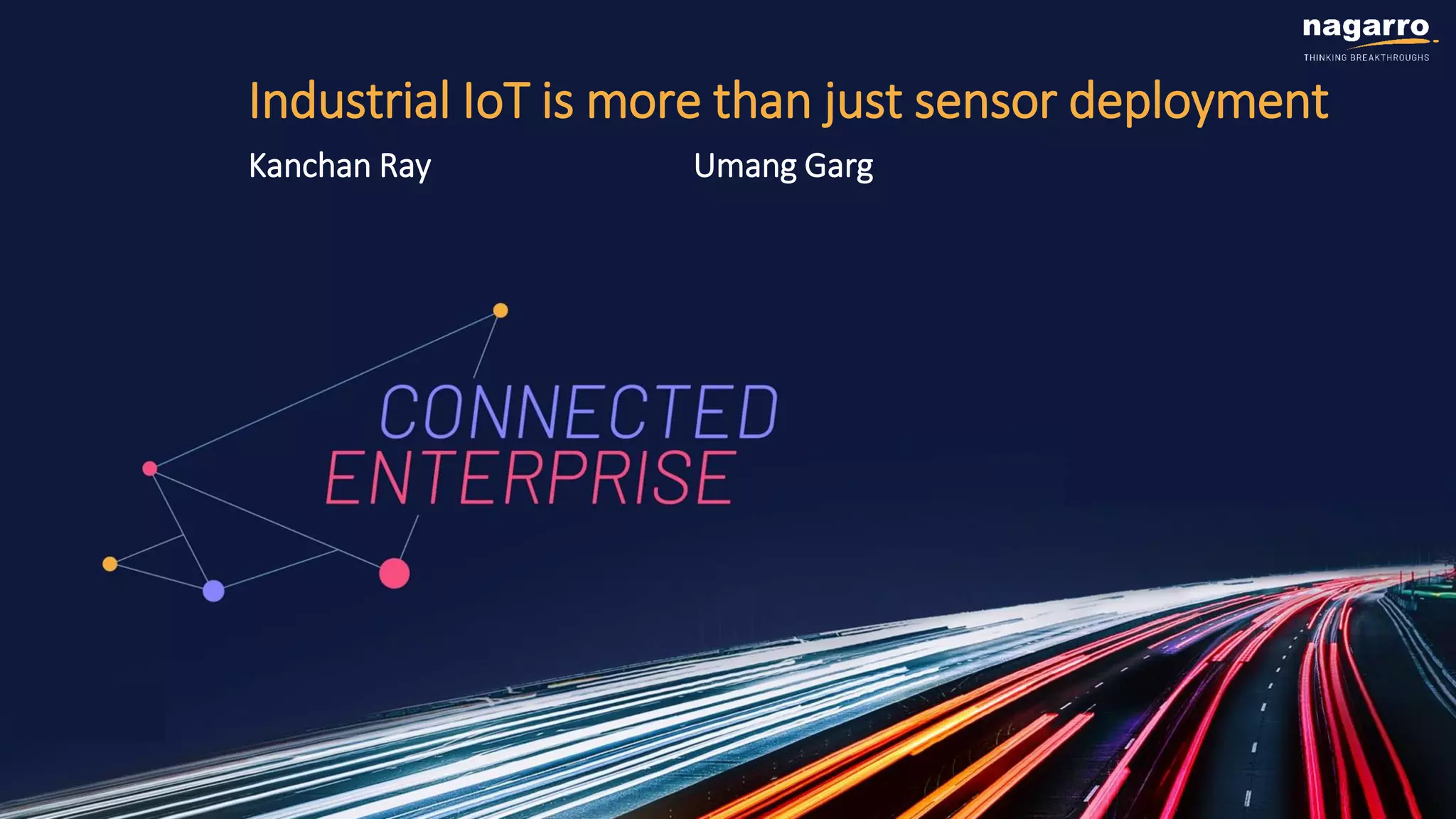 Connecting the dots – Industrial IoT is more than just sensor deployment | PDF | Cloud Computing ...