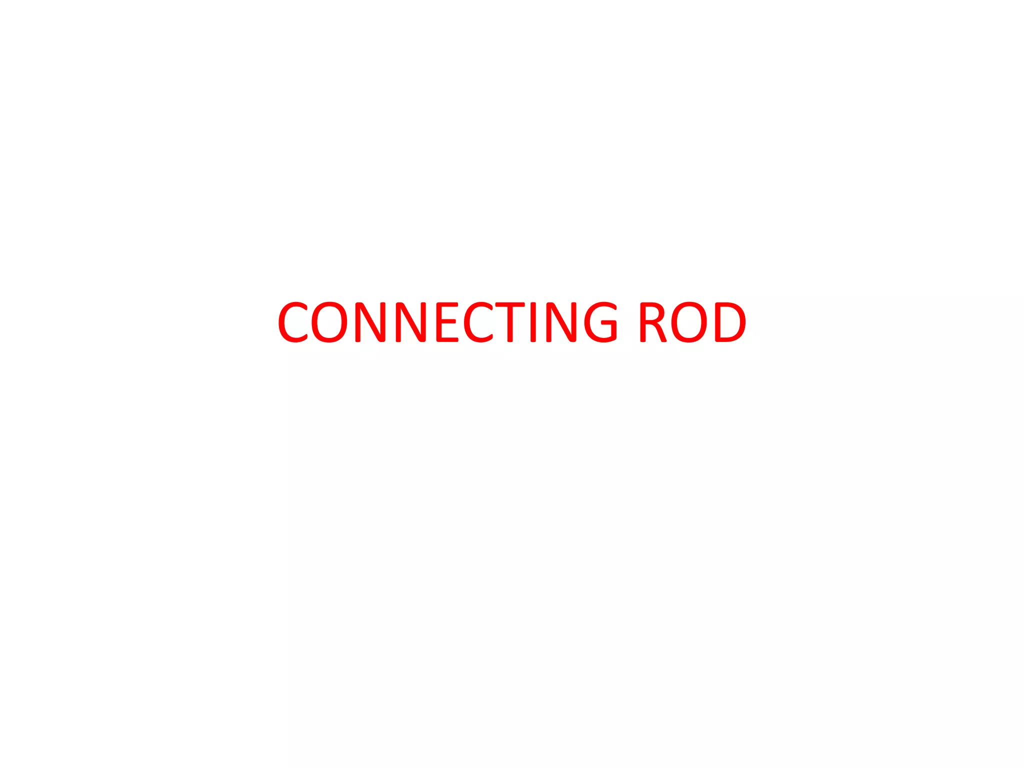 7 connecting rod | PPT