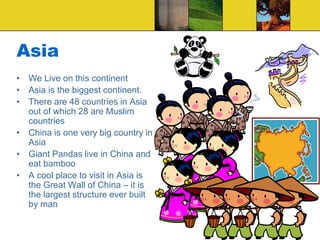 seven contenents.PPT for the best study of geography | PPT