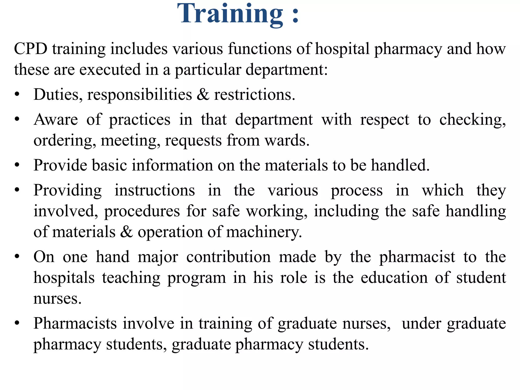 7 continuing professional development programs | PPTX