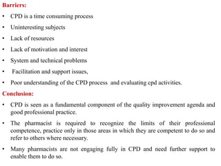 7 continuing professional development programs | PPTX