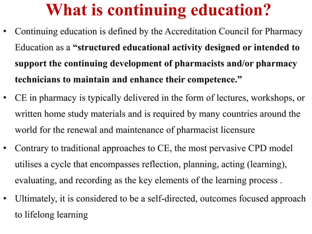 7 continuing professional development programs | PPTX | Career Advice ...