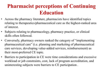 7 continuing professional development programs | PPTX