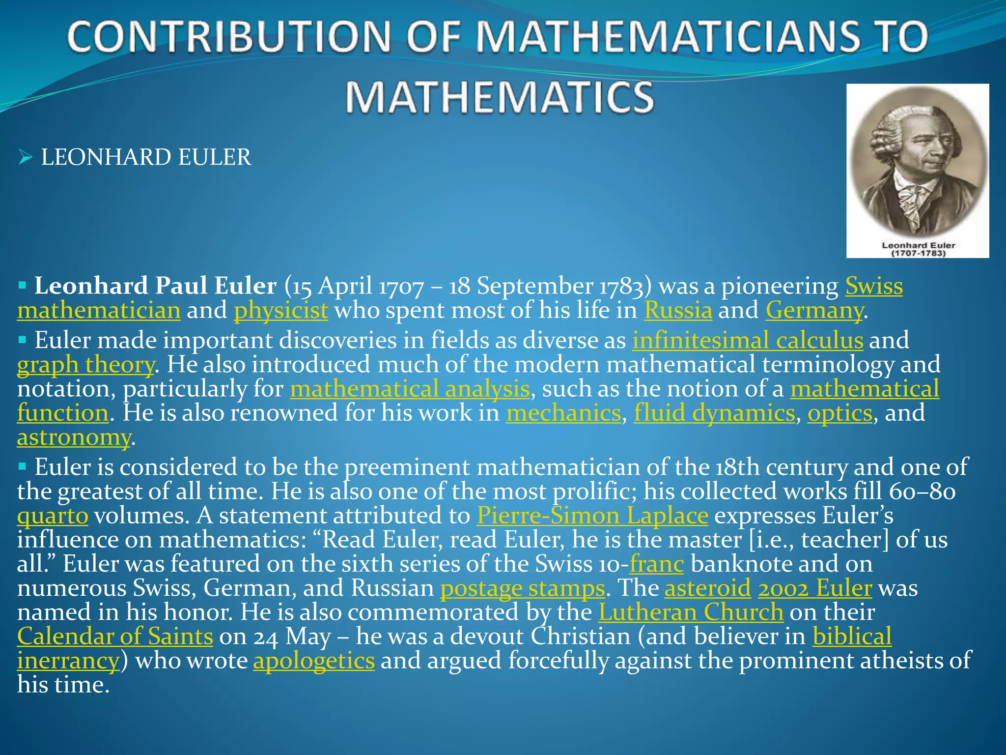 7 contributionsof indian mathematicians to mathematics | PPTX