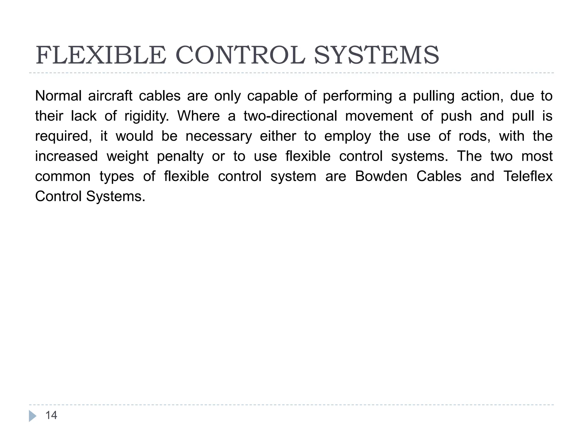 EASA module 7 maintenance practices Control Cables.pptx