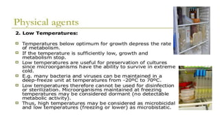 Control of Microorganisms | PPTX