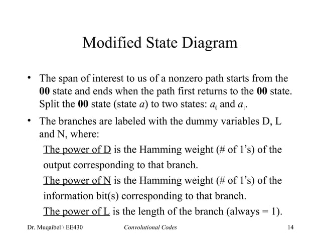 7 convolutional codes | PPT