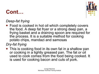 cooking methods | PPT