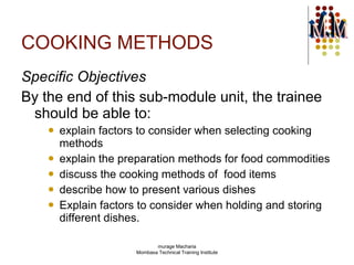 cooking methods | PPT