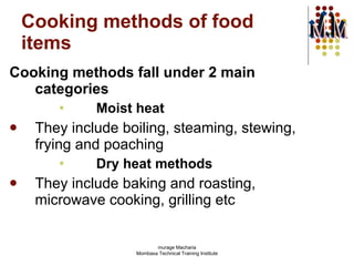 cooking methods | PPT