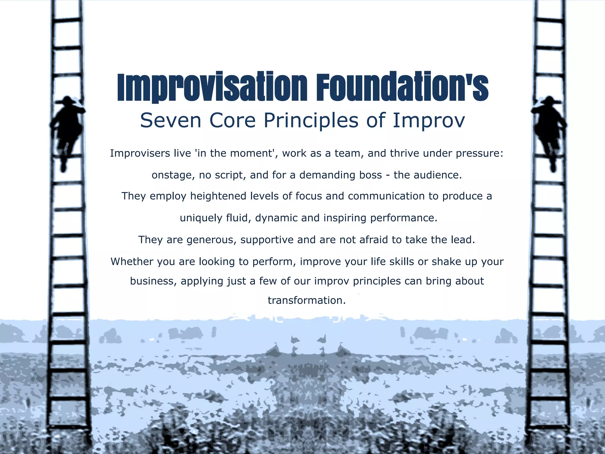 7 Core Principles of Improv | PDF