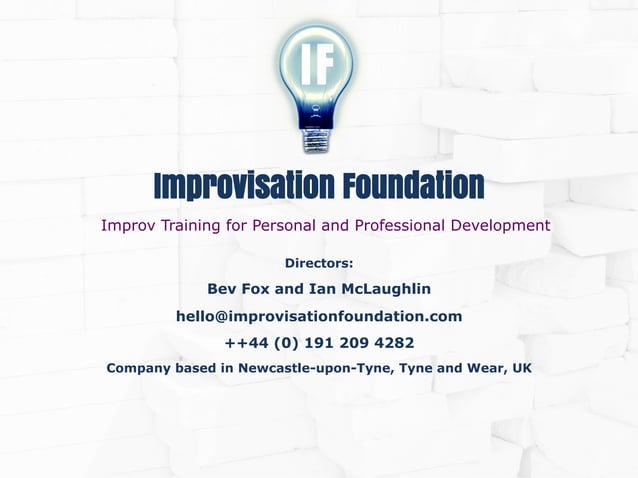 7 core principles of improv | PPT