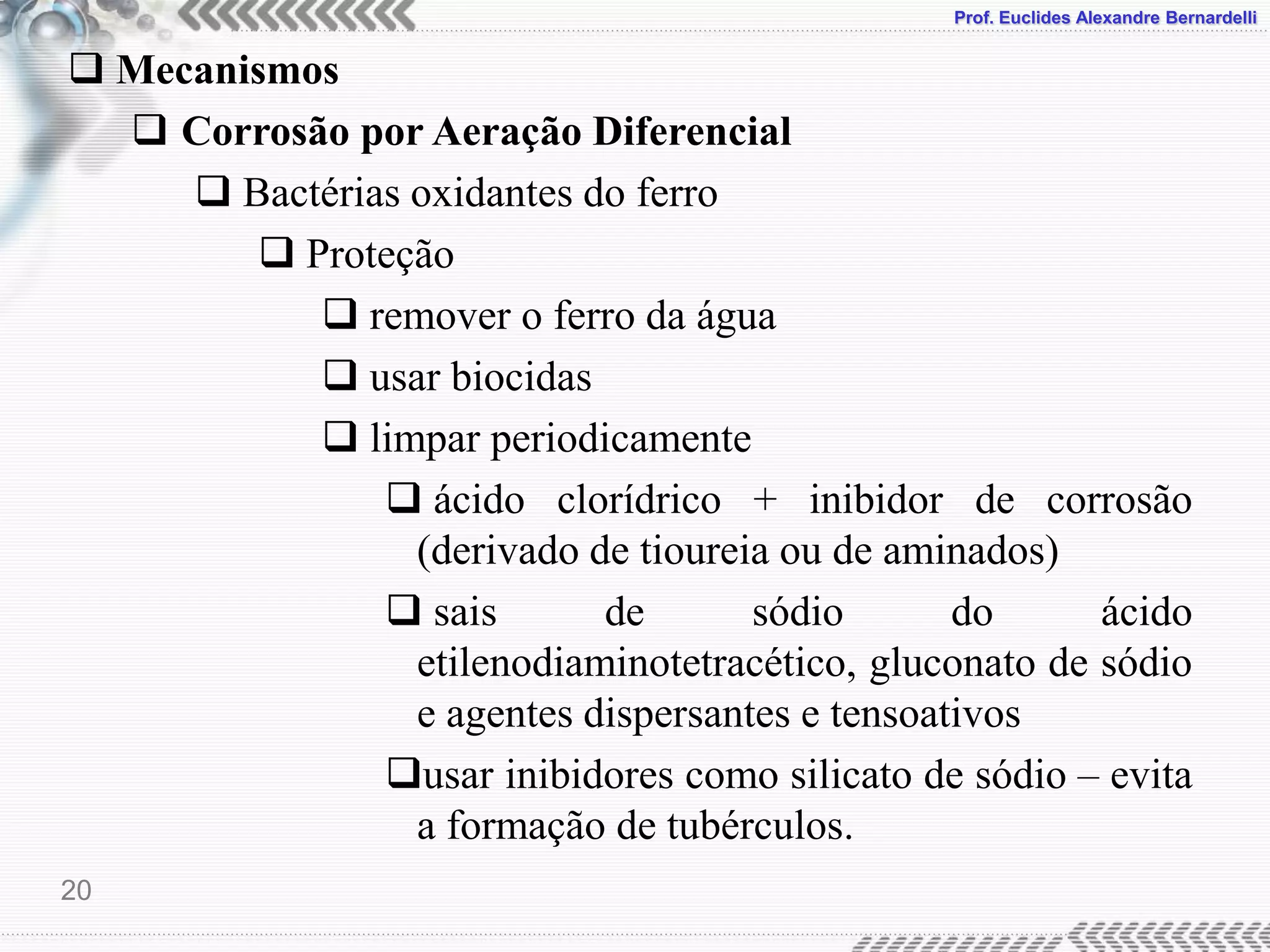 7 corrosao microorganismos | PPT