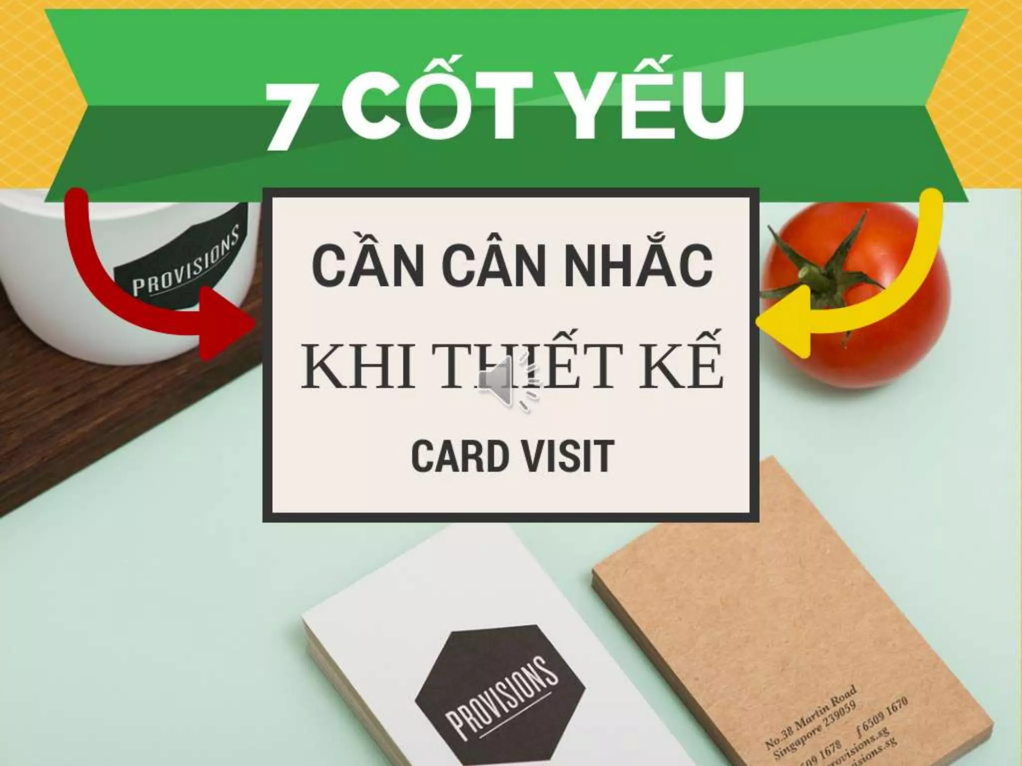 7 cot yeu can can nhac trong thiet ke card visit | PPT