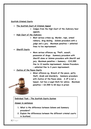 7 court system | PDF