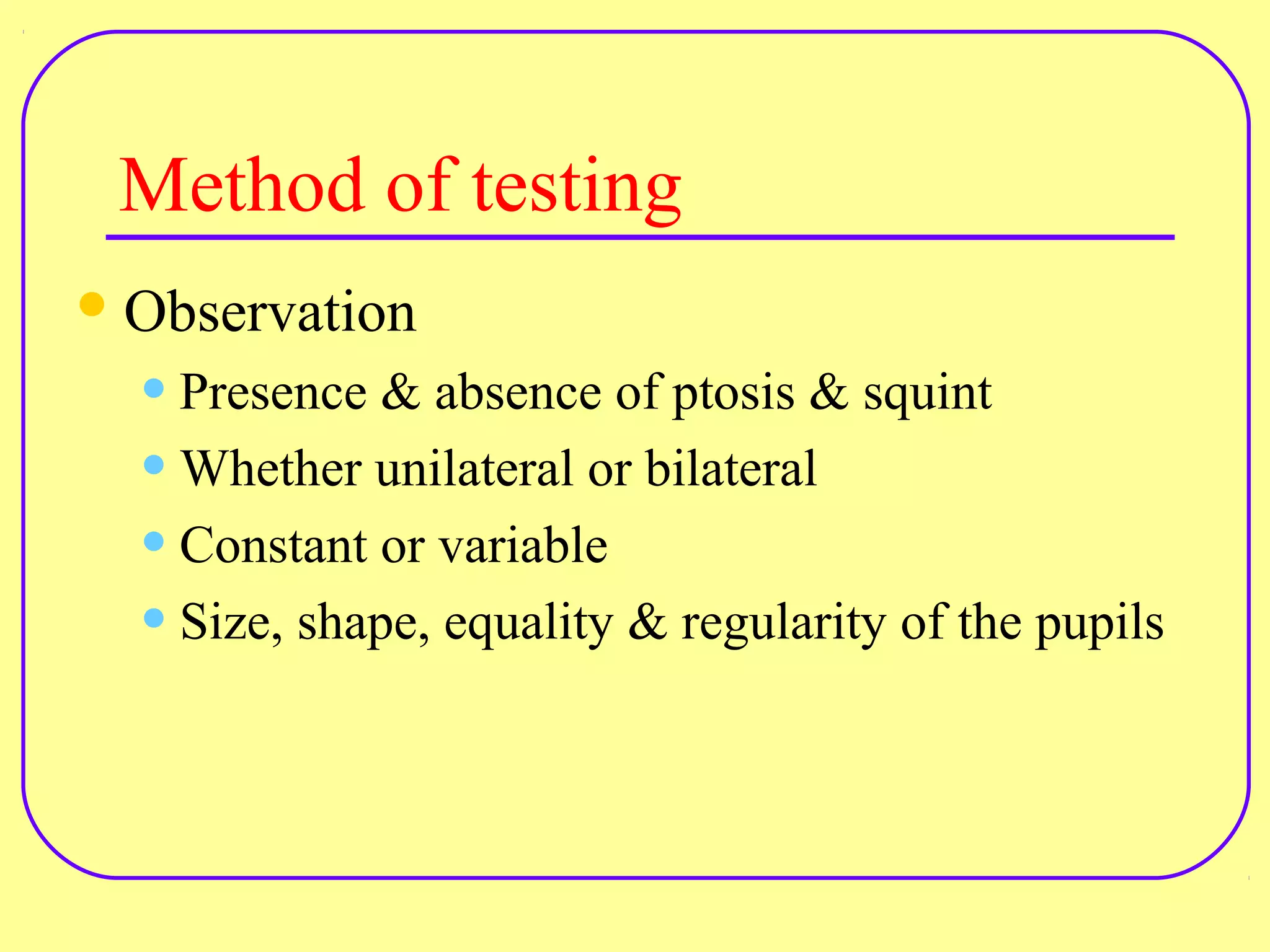 Cranial nerve examination | PPT