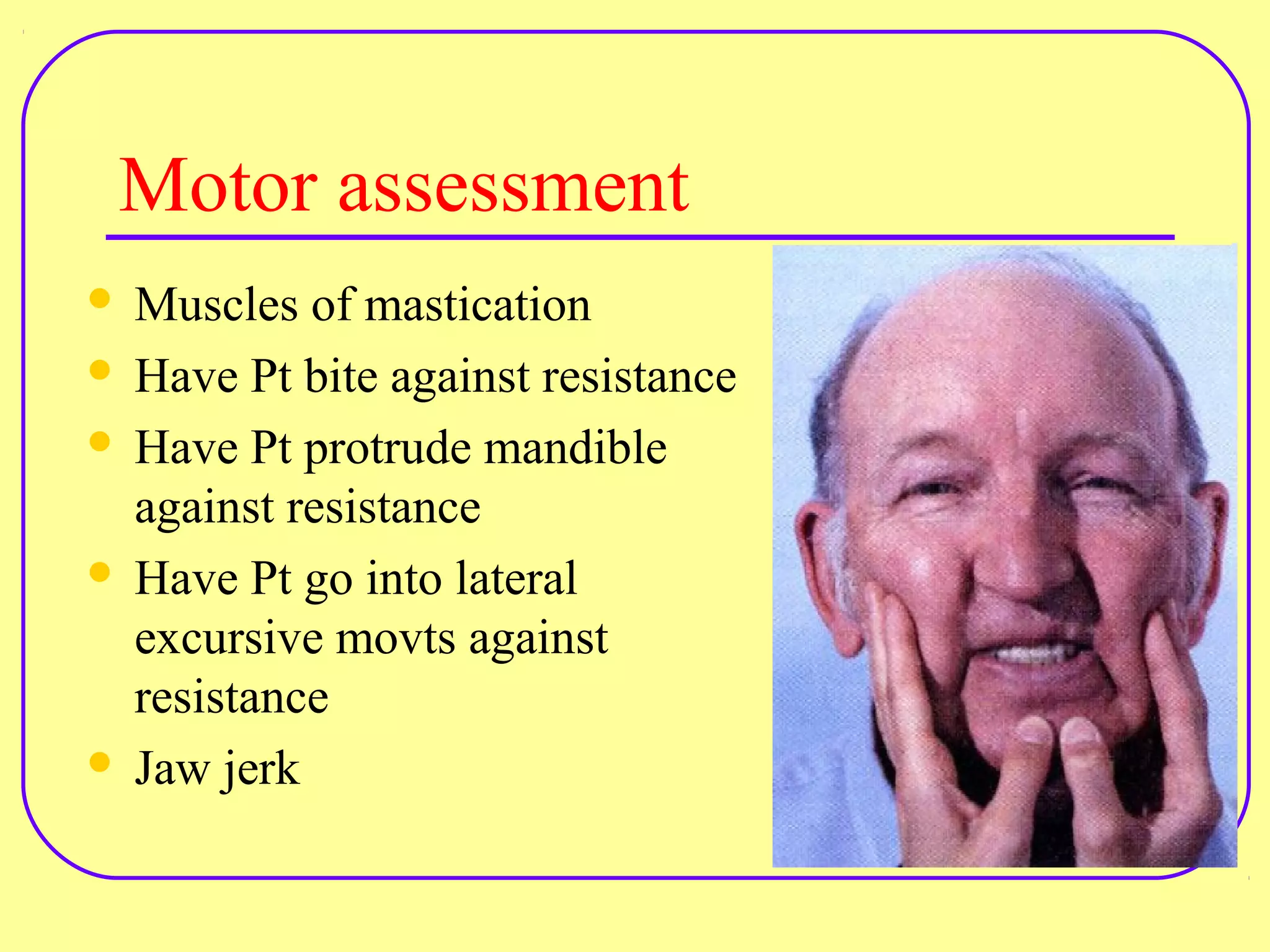 Cranial nerve examination | PPT