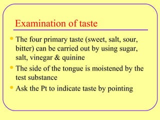Cranial nerve examination | PPT