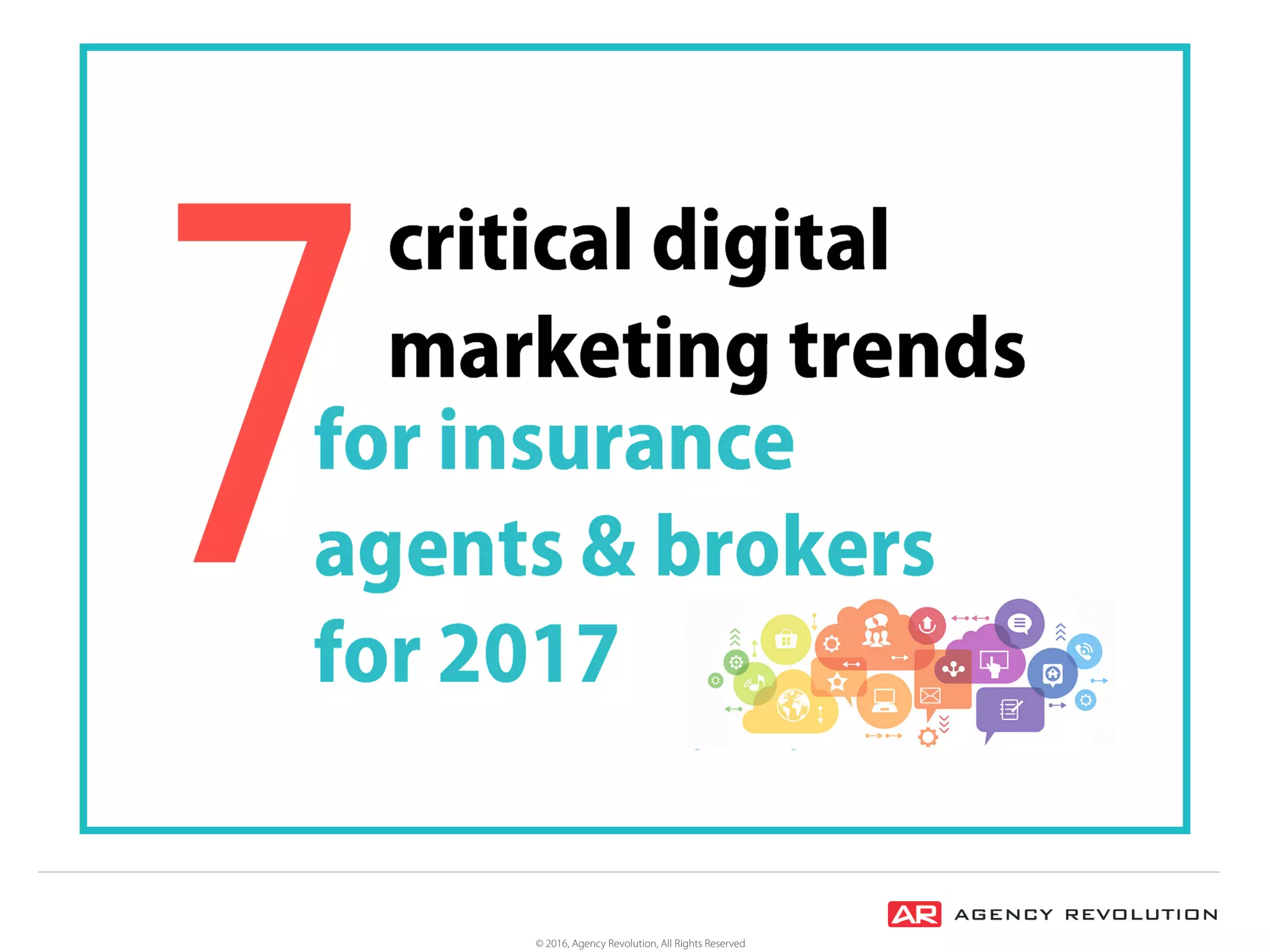 7 critical digital marketing trends for insurance agents & brokers in ...