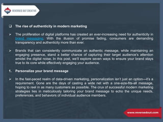 7 Crucial aspects to maintaining authenticity in modern marketing ...