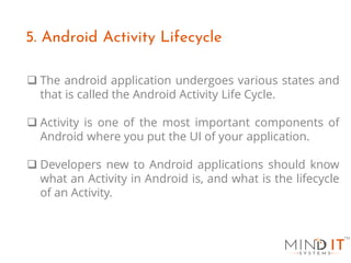 7 Crucial Things Every Android Developer Should Know | PDF