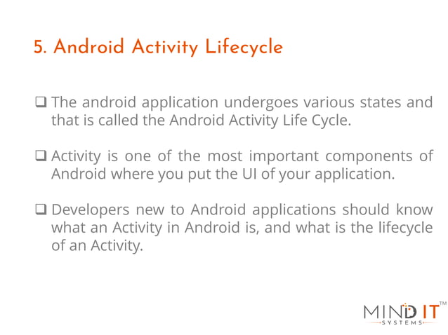 7 Crucial Things Every Android Developer Should Know | PDF