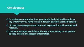 7 C's of communication | PPT