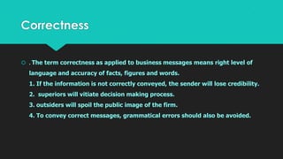 7 C's of communication | PPT