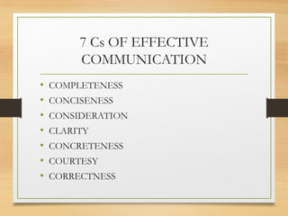 7 cs | PPT