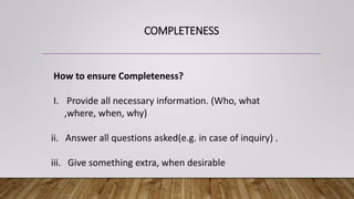 7 Cs of Communication | PPT