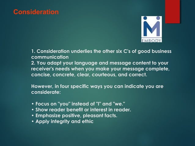 7 c's | PPT | Family and Relationships