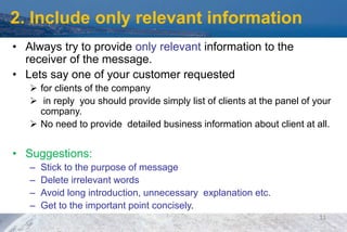 Functional English 29. 7C's of Communication. Code 0079 | PPT