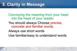 Functional English 29. 7C's of Communication. Code 0079 | PPT