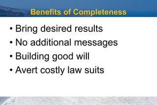 Functional English 29. 7C's of Communication. Code 0079 | PPT