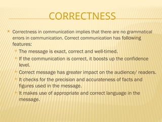 Business writing Principles. 7 Cs. Communication | PPT