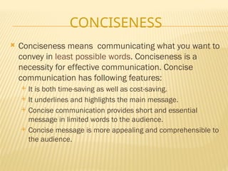 Business writing Principles. 7 Cs. Communication | PPTX