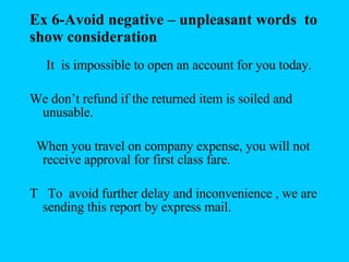 7 Cs Ppt With Excercises | PPT