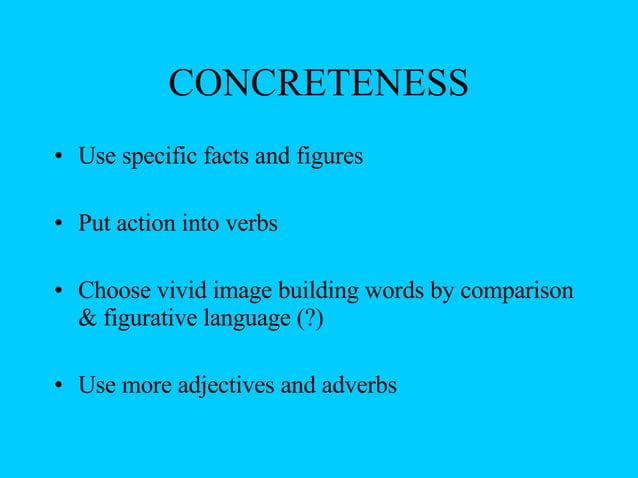 7 Cs Ppt With Excercises | PPT | Business Administration | Business