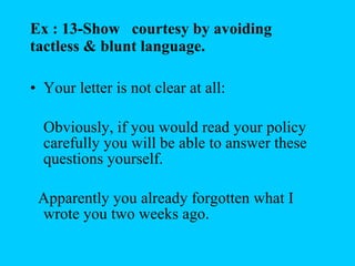 7 Cs Ppt With Excercises | PPT