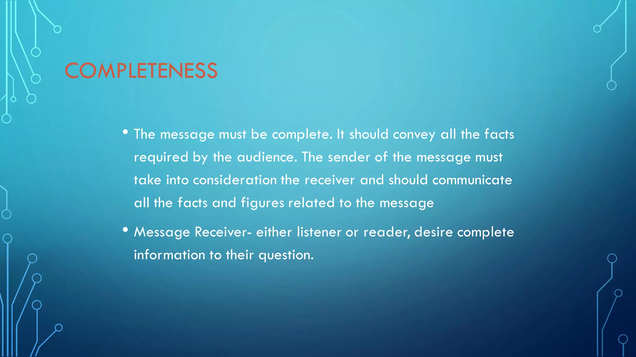 7c's effective communication | PDF