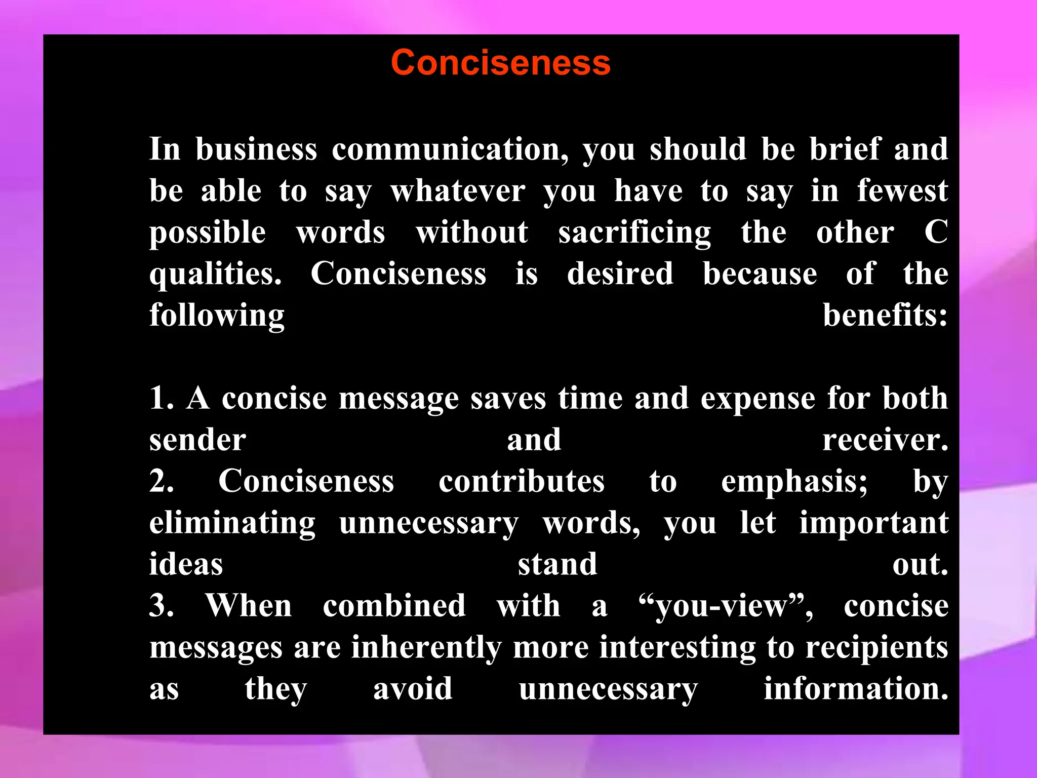 7 C's Effective Communication.PPT