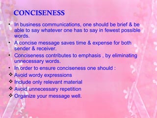 7 cs of communication | PPT