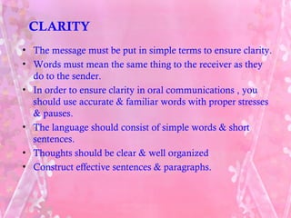 7 cs of communication | PPT