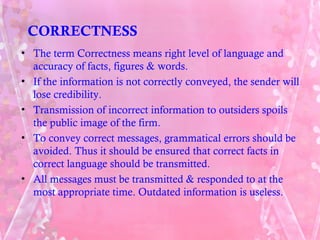 7 cs of communication | PPT