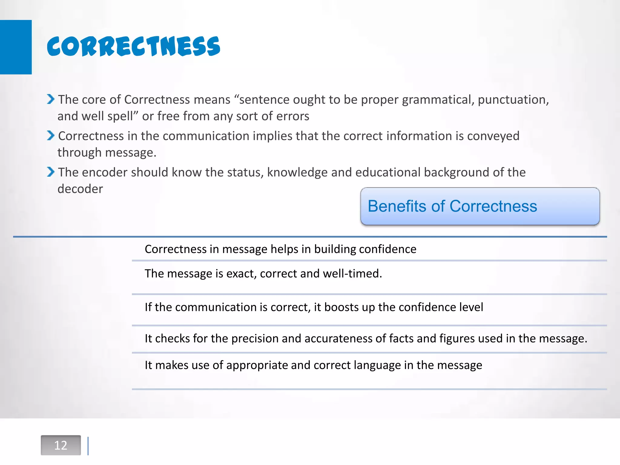 7 c's of communication | PPTX
