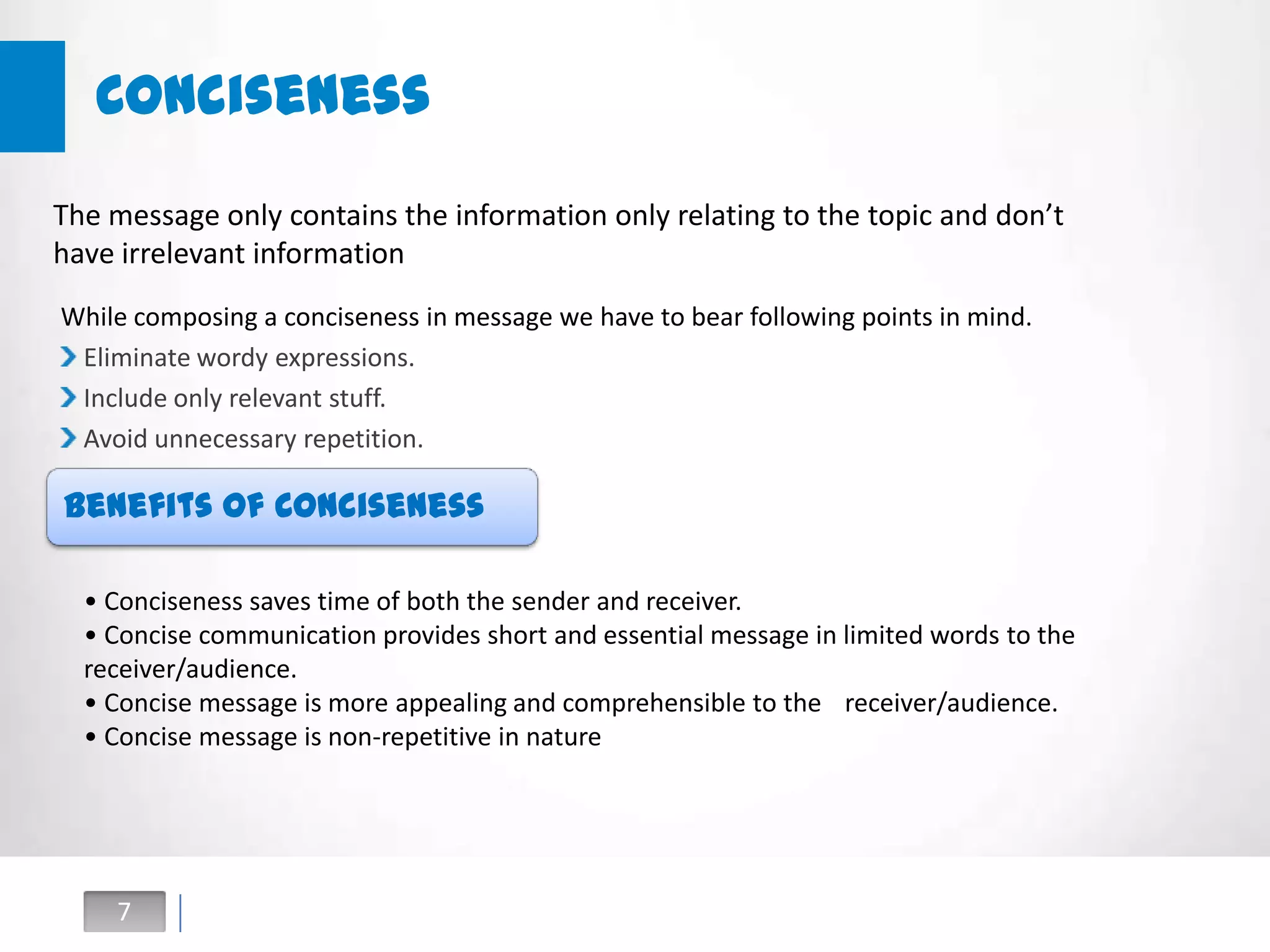7 c's of communication | PPTX