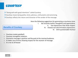 7 c's of communication | PPTX