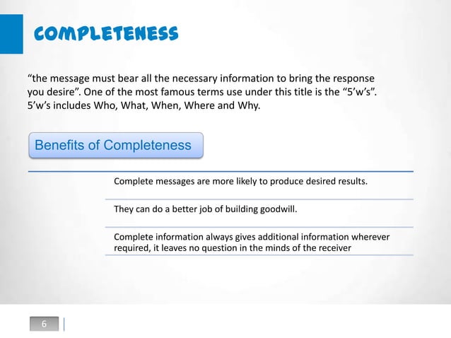 7 c's of communication | PPTX