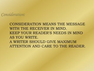 7 cs of communication | PPTX